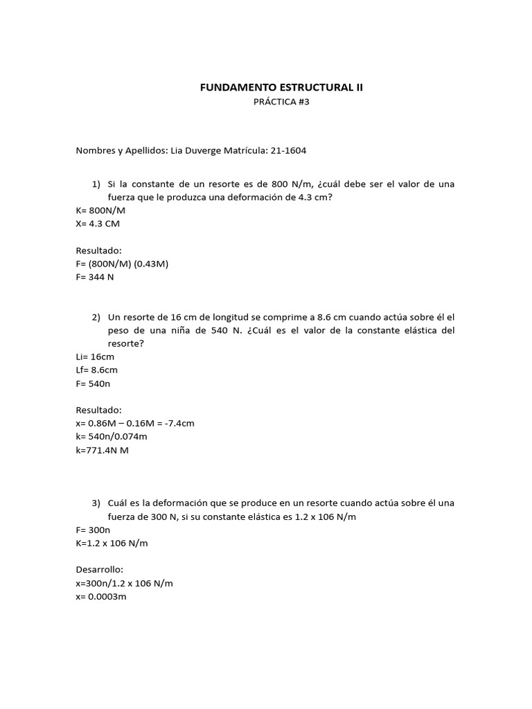 Fundamento Estructural Ii | PDF | Ingeniería de Edificación | Cantidades fisicas