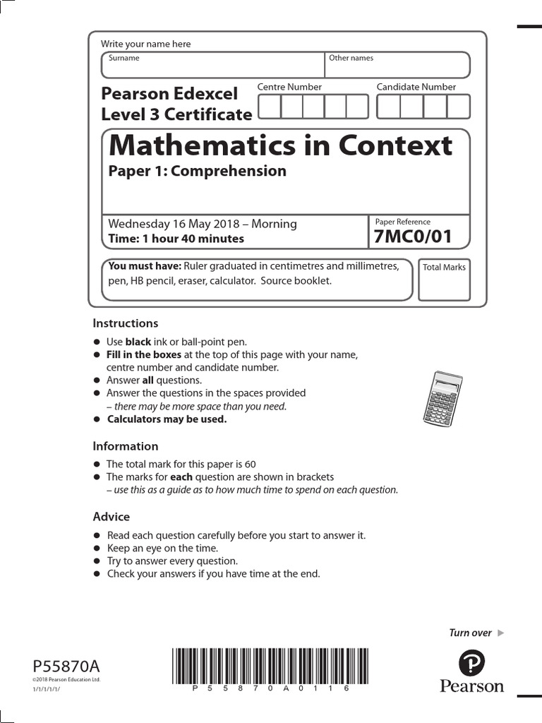7MC0 01 Que 20180517 | PDF