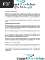 Cripps Mission 1942 - Notes | PDF | All India Muslim League | British ...