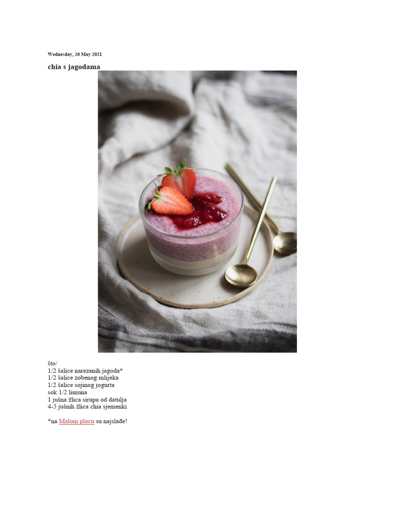 Chia S Jagodama | PDF