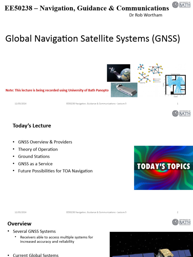 Ee50238 - NGC 5 - GNSS | PDF | Global Positioning System | Navigation