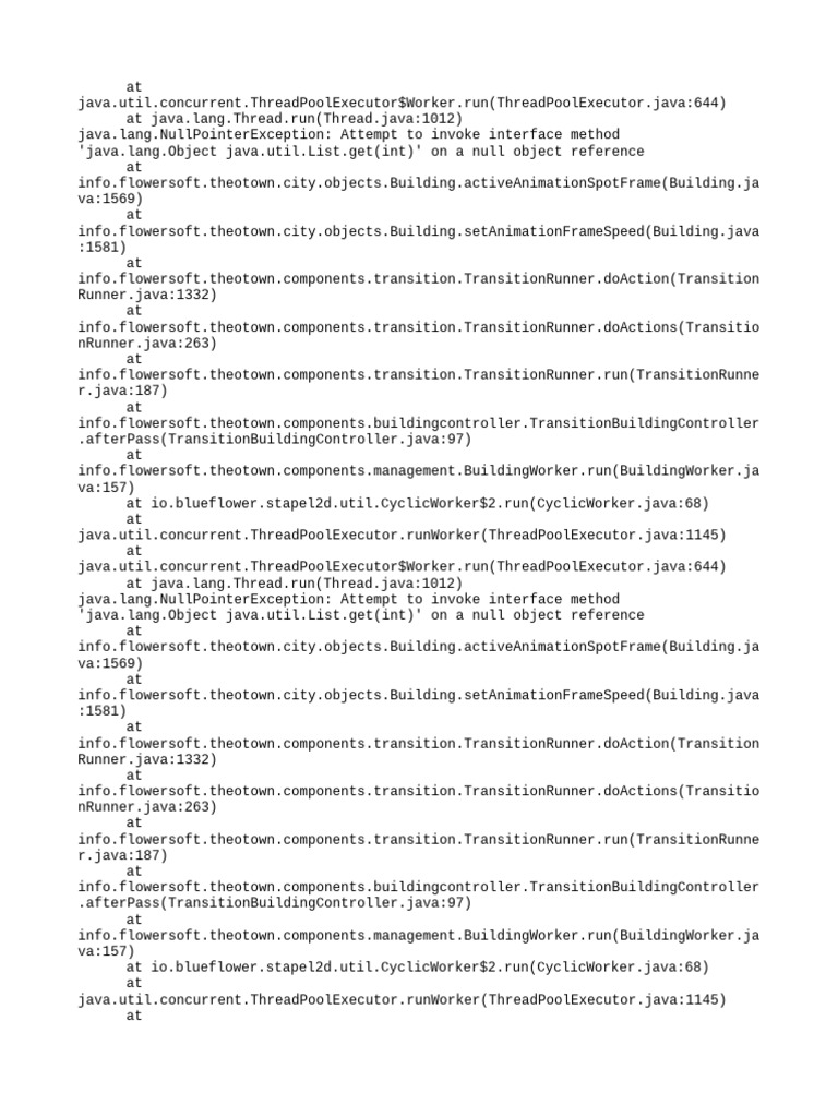 Java NullPointerException Debugging | PDF | Java (Programming Language) | Object Oriented ...