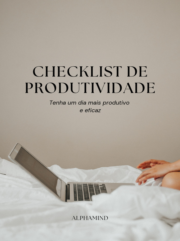 Checklist de Produtividade | PDF