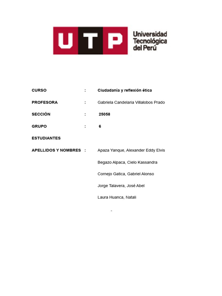 Ensayo TA2 G6 | PDF | Estado (política) | Sociedad