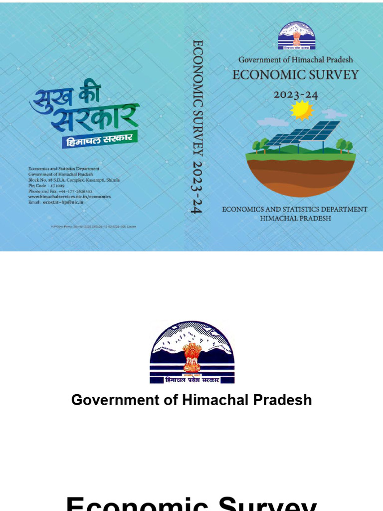 En Economic Survey 2023 24 | PDF | Economic Growth | Gross Domestic Product