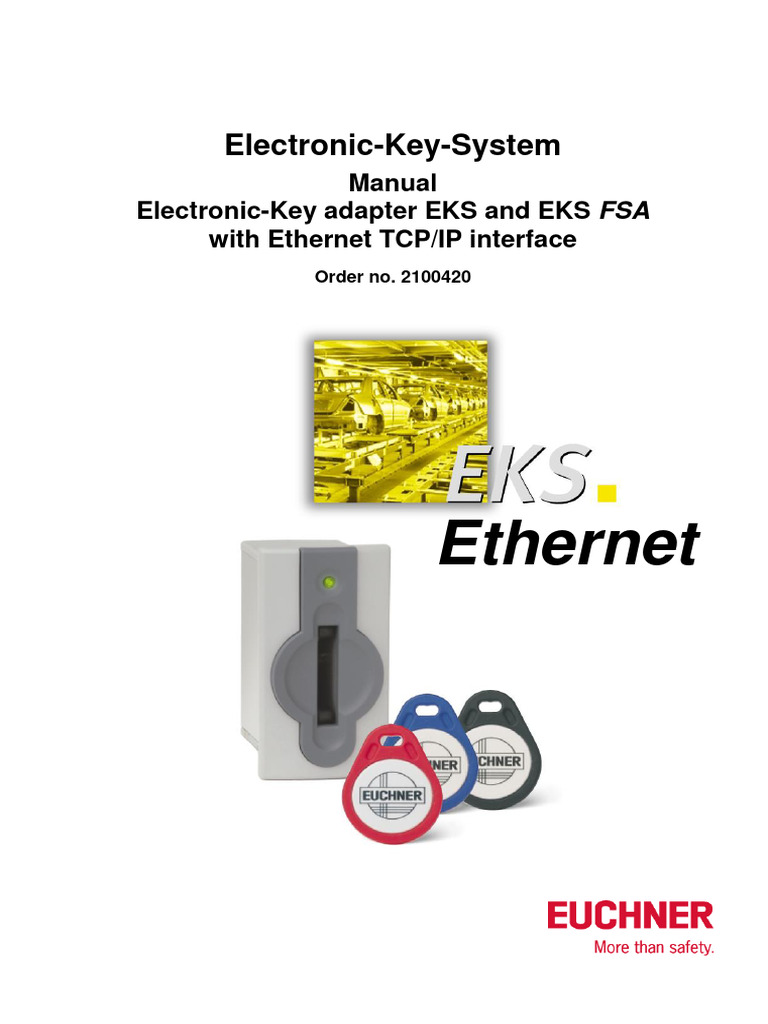 MAN Manual Electronic Key Adapter EKS and EKS en 03-05-19 2100420 | Download Free PDF ...