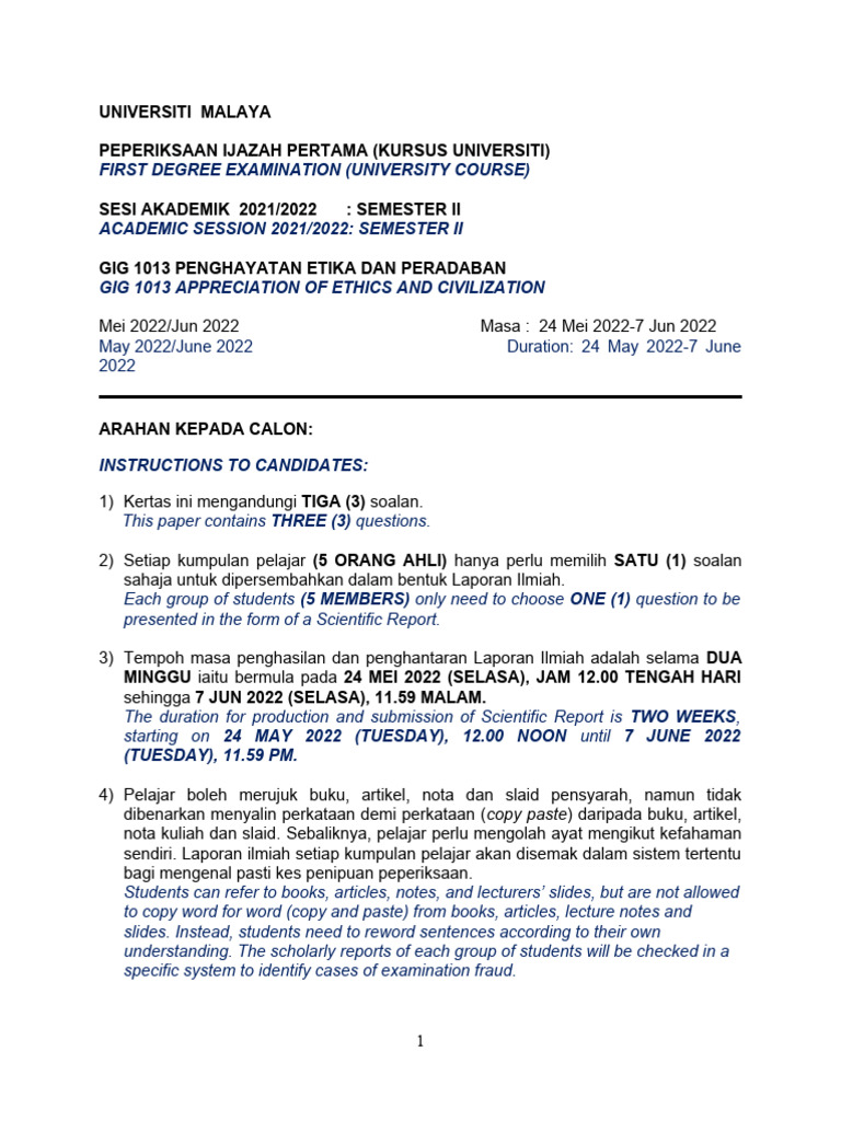 VB 24-5-2022 G9 International EXAM PEP SEM 2 2021 2022 | PDF