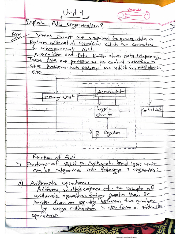 Microprocessor Note | PDF