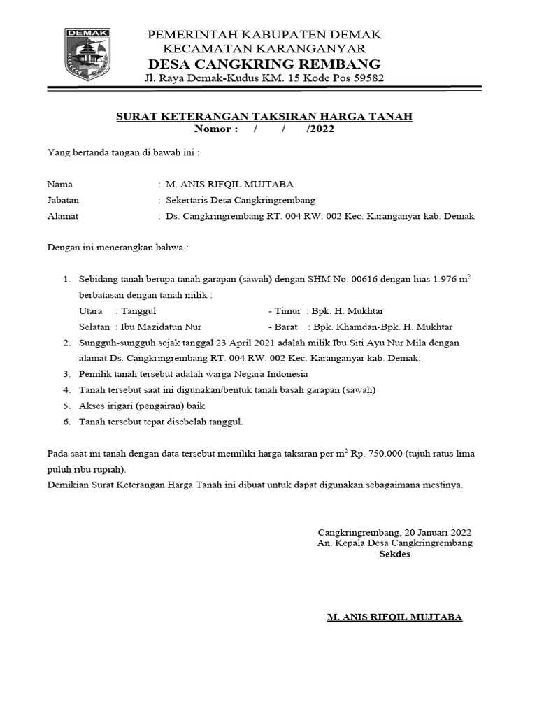 SURAT REKOMENDASI PEMBELIAN Solar | PDF