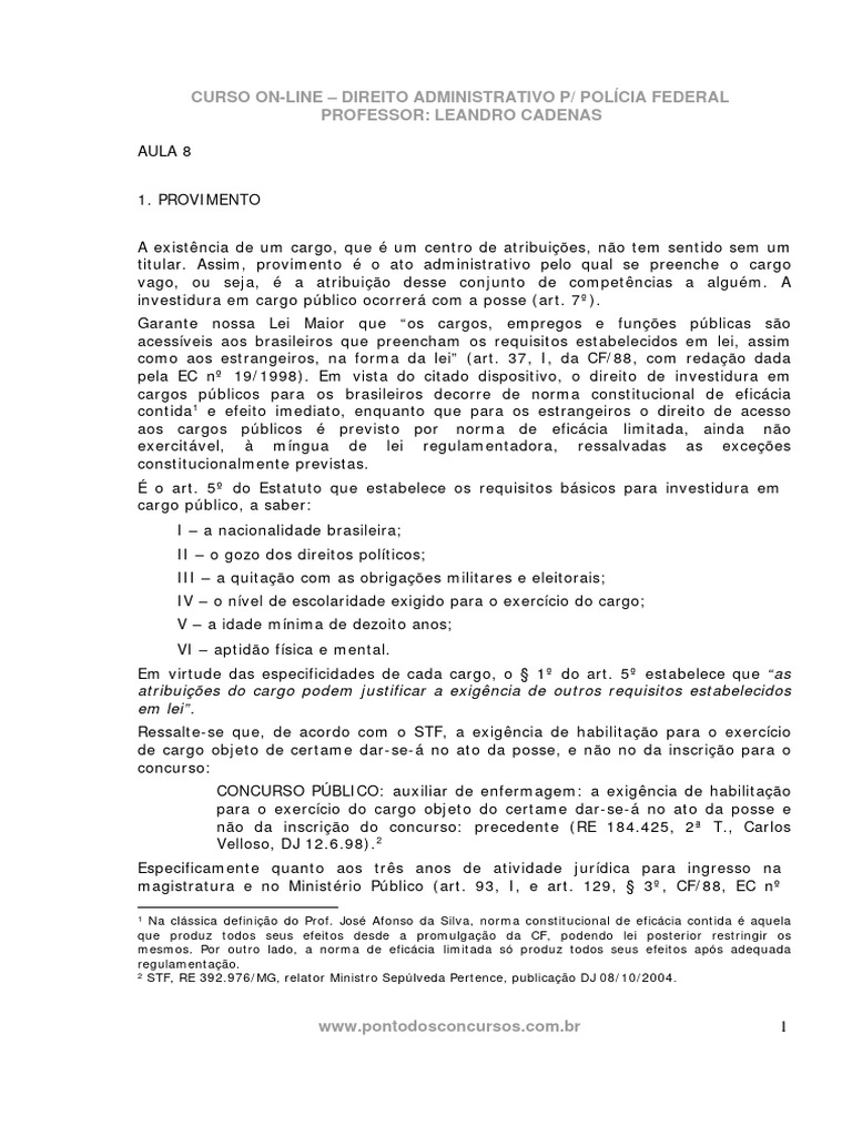 Aula 08 | PDF