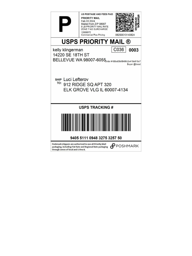 Tracking slip | PDF