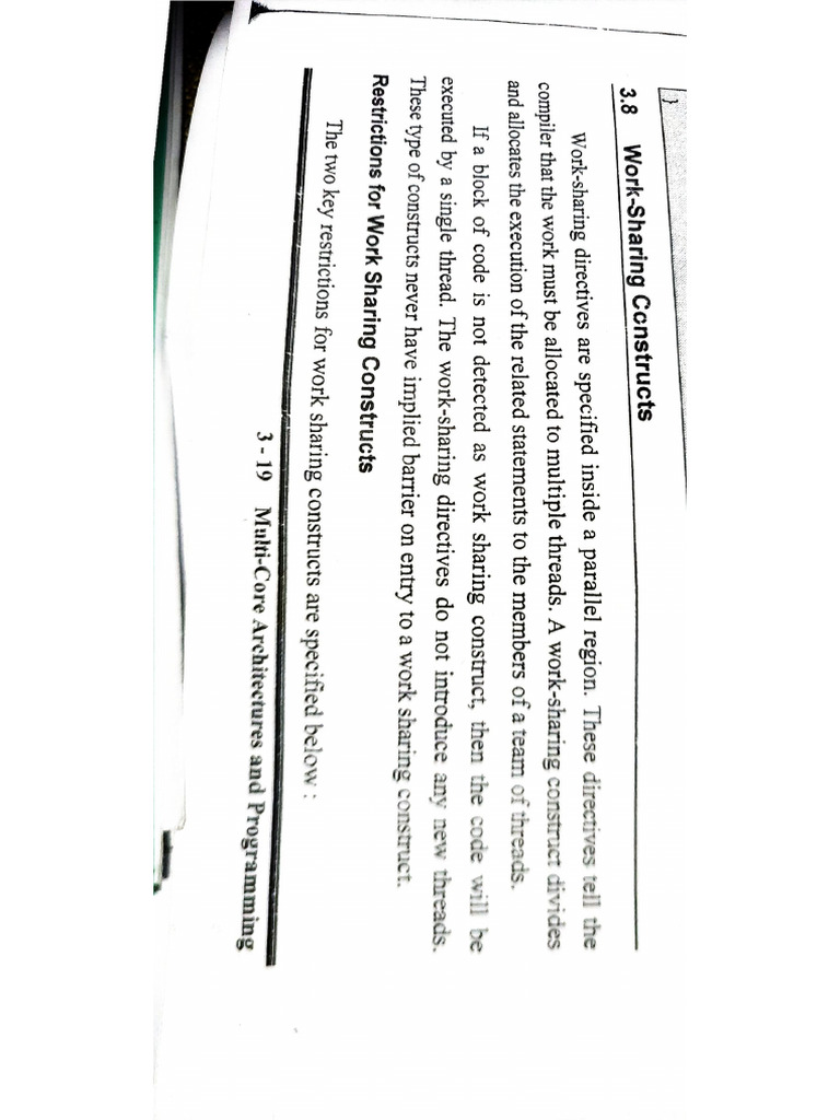 WORK SHARING CONSTRUCT | PDF