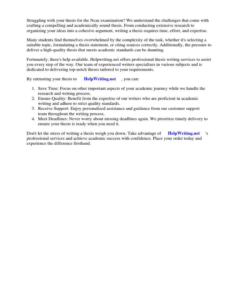 Thesis Ncae | PDF | Thesis | Simulation