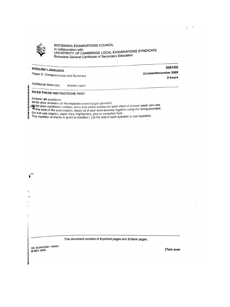 English Bgcse Kit | PDF