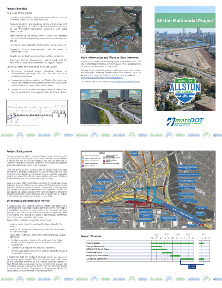 Dot Hwy Allston Factsheet | PDF | Computers