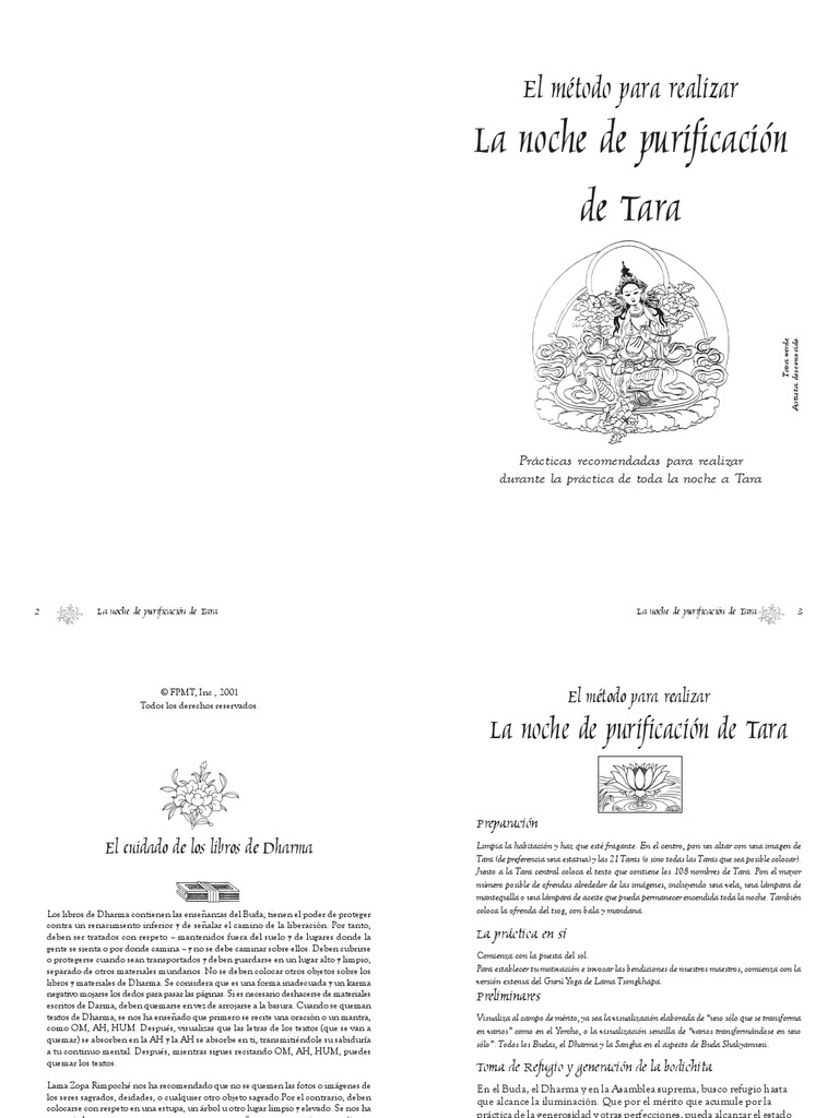 La Noche Purificaci N de Tara | PDF | Estudios de idiomas extranjeros