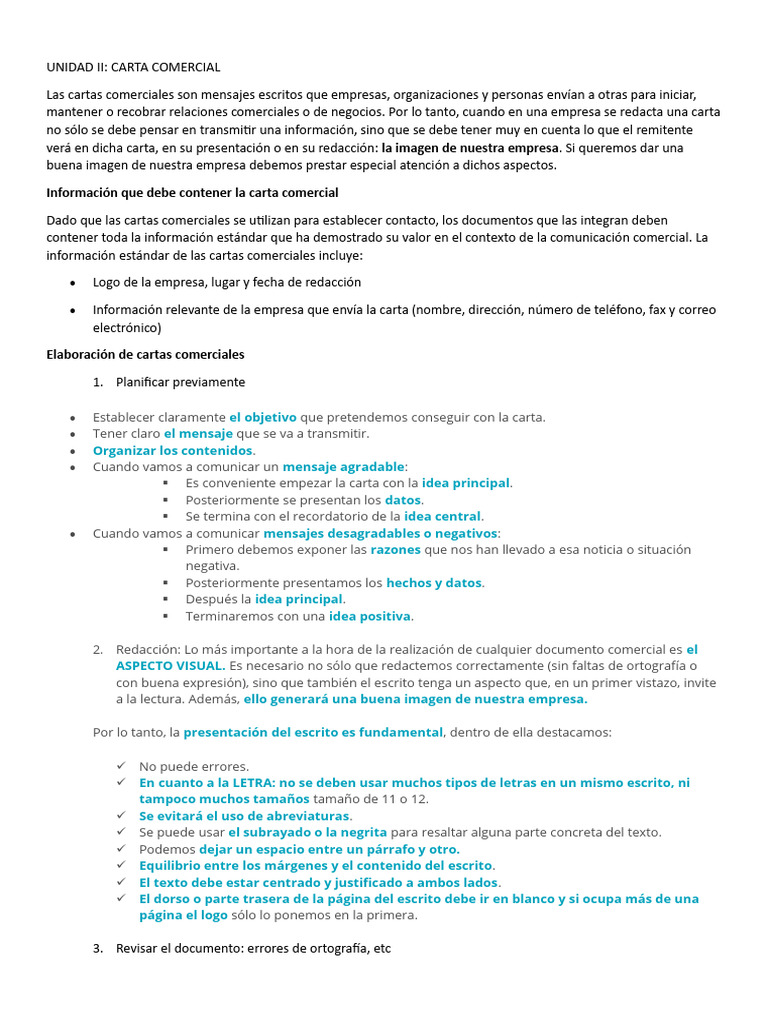 Carta Comercial | PDF | Crecimiento personal y profesional | Derecho