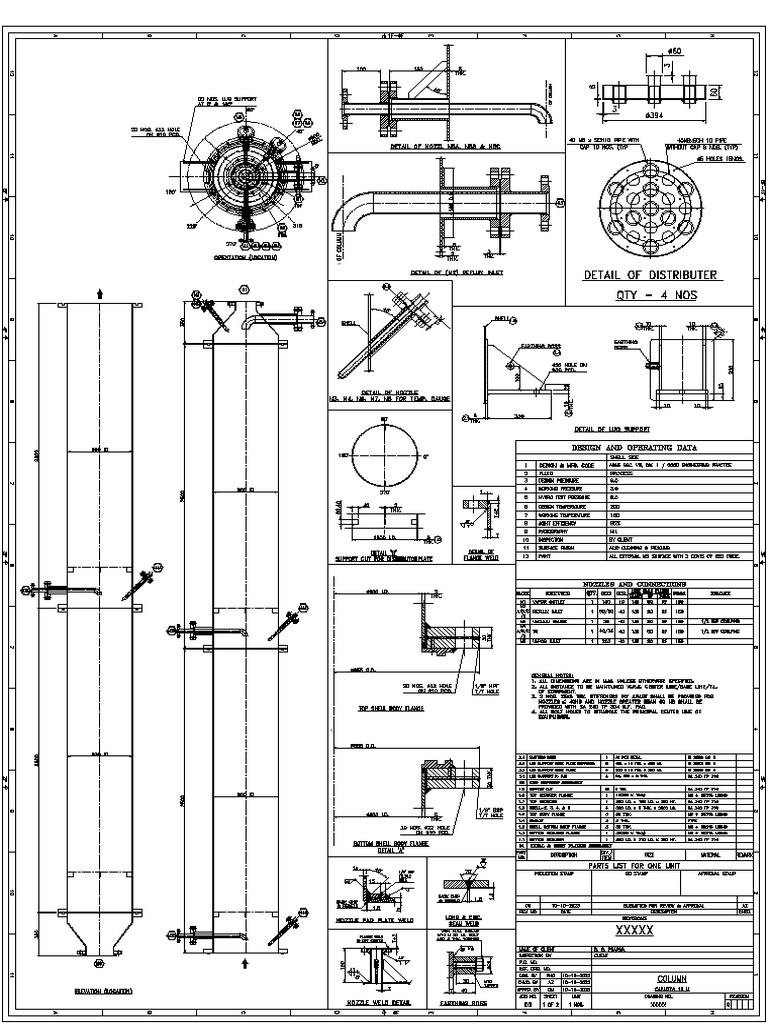 Ga Drawing - Column | PDF