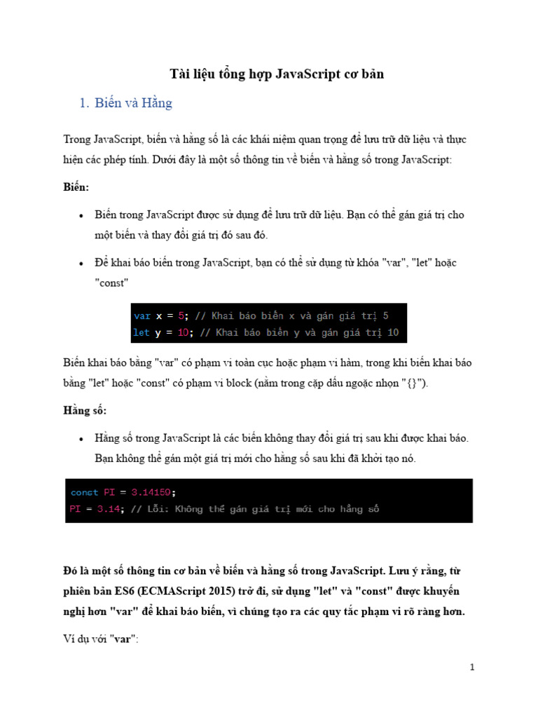 Buoi2 Js Mentions | PDF