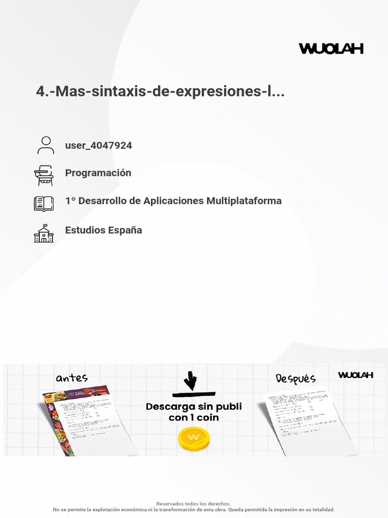 Wuolah Free 4. Mas Sintaxis de Expresiones Lambda Referencias A Metodos | PDF | Función anónima ...