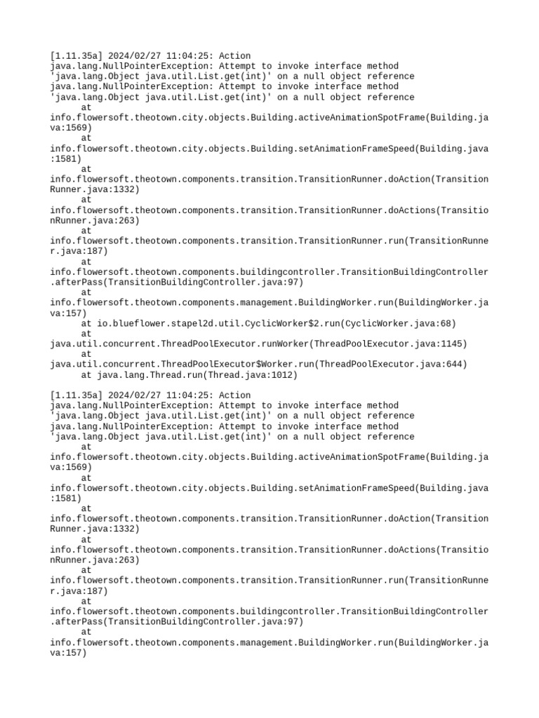 Log | PDF | Java (Programming Language) | Object Oriented Programming