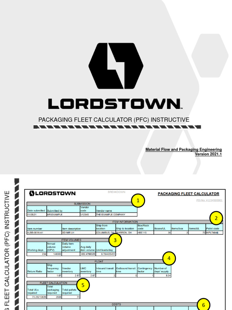 LMC PFC Filling Instructions - Version 2021.1 | PDF | Pallet ...