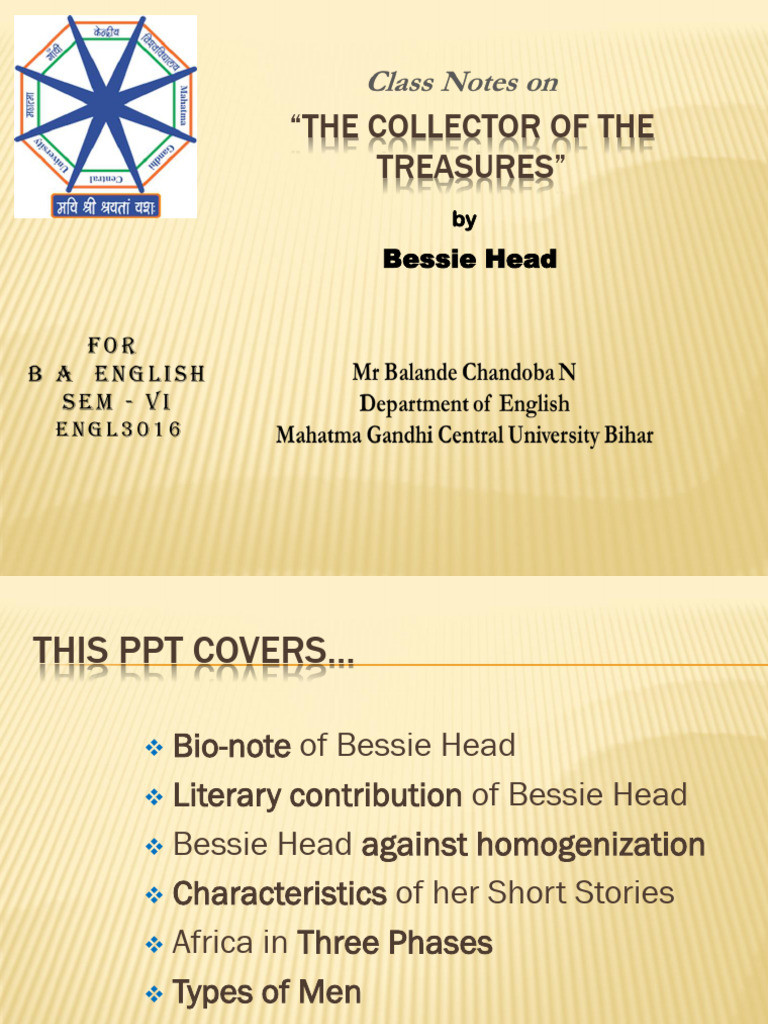 Bessie Head's Literary Legacy Explained | PDF