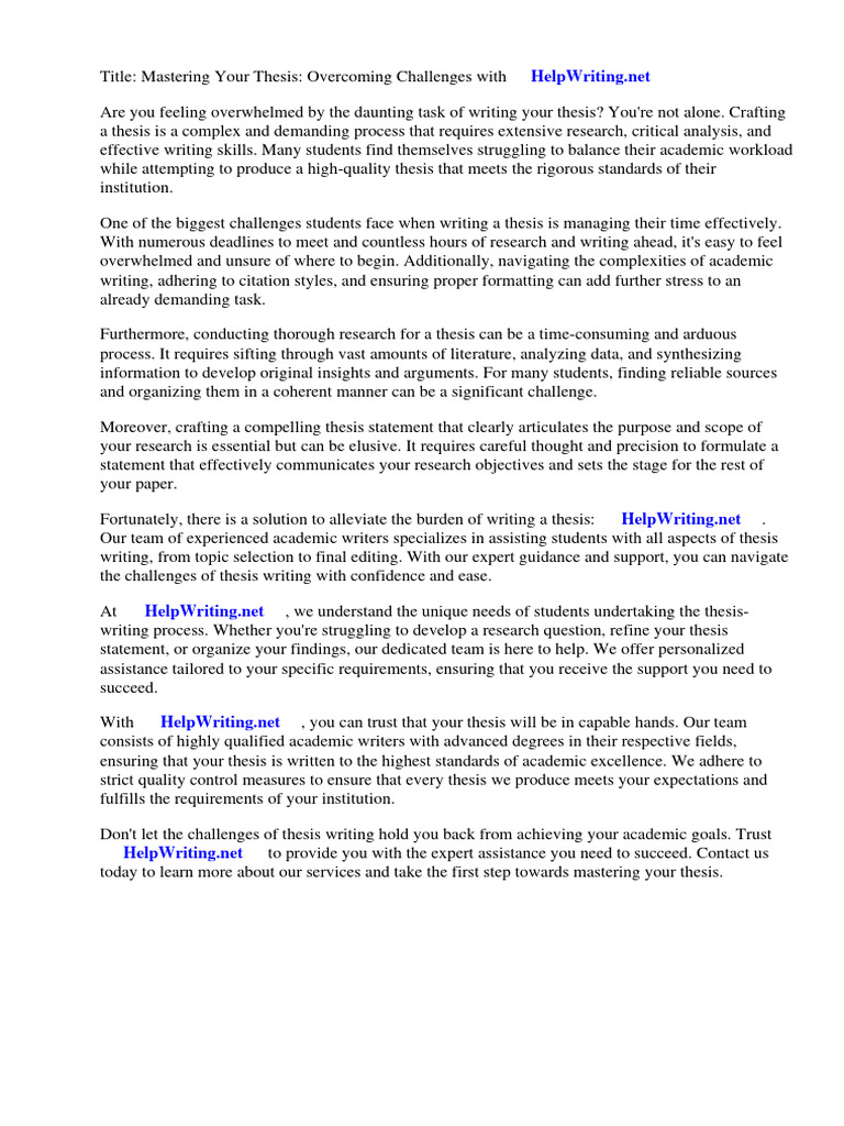 Thesis Practice Prompts | PDF | Thesis | Essays