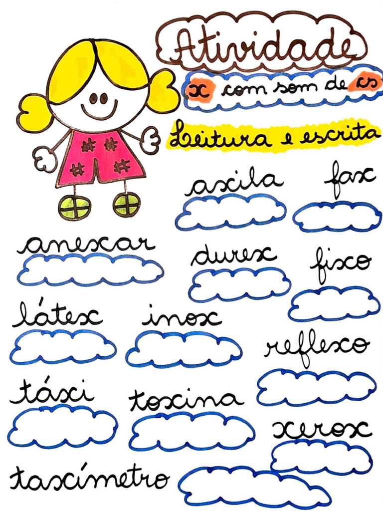 Atividades de Portugues X Com Som de Cs | PDF