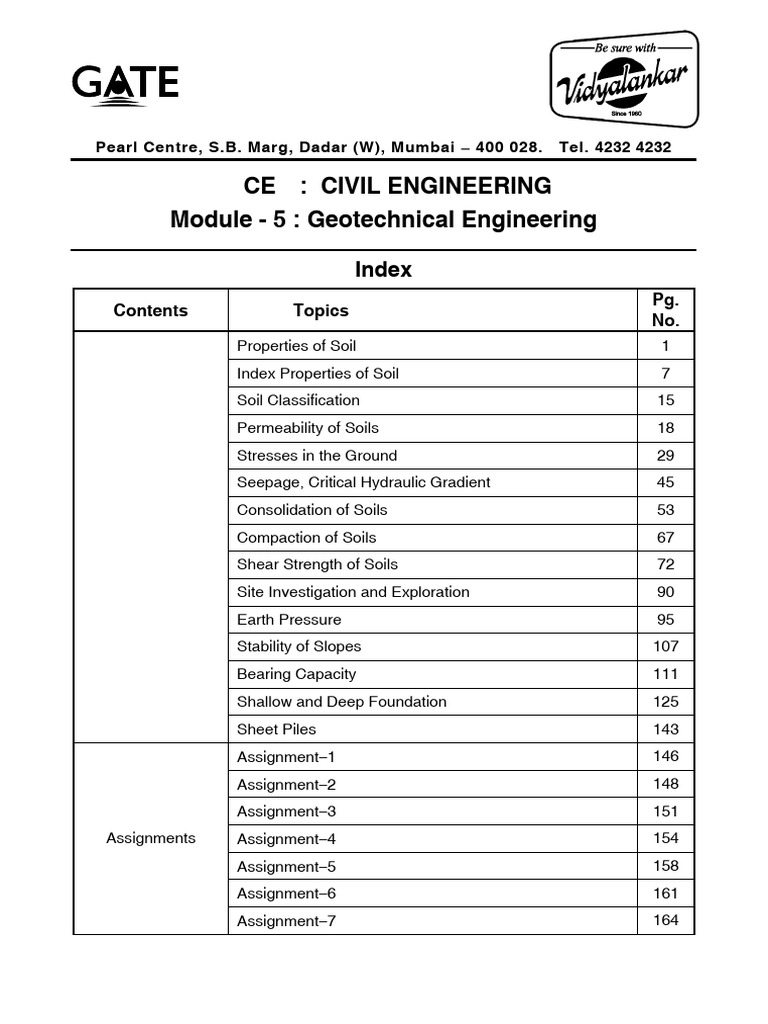 Geotech | PDF | Soil Mechanics | Porosity