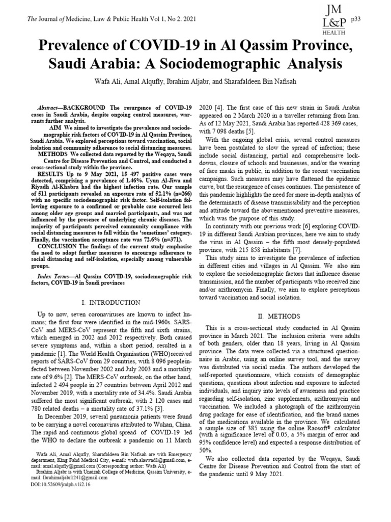prevalence-of-covid-19-in-al-qassim-province-saudi-arabia-a