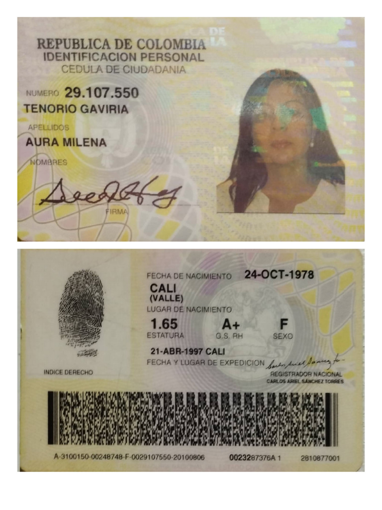 Cédula Al 150 | PDF