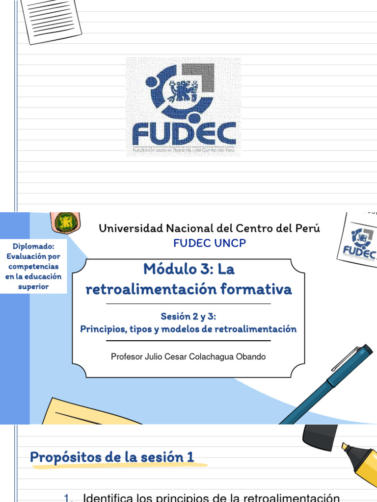 M3 - S2 - S3 Principios, Tipos y Modelos de Retroalimentación | PDF ...