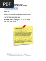 N Paternoster Vir Suid-Afrika - LMT | PDF