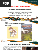 Taakvel - GR 12 HT-gedig - Die Bokser | PDF