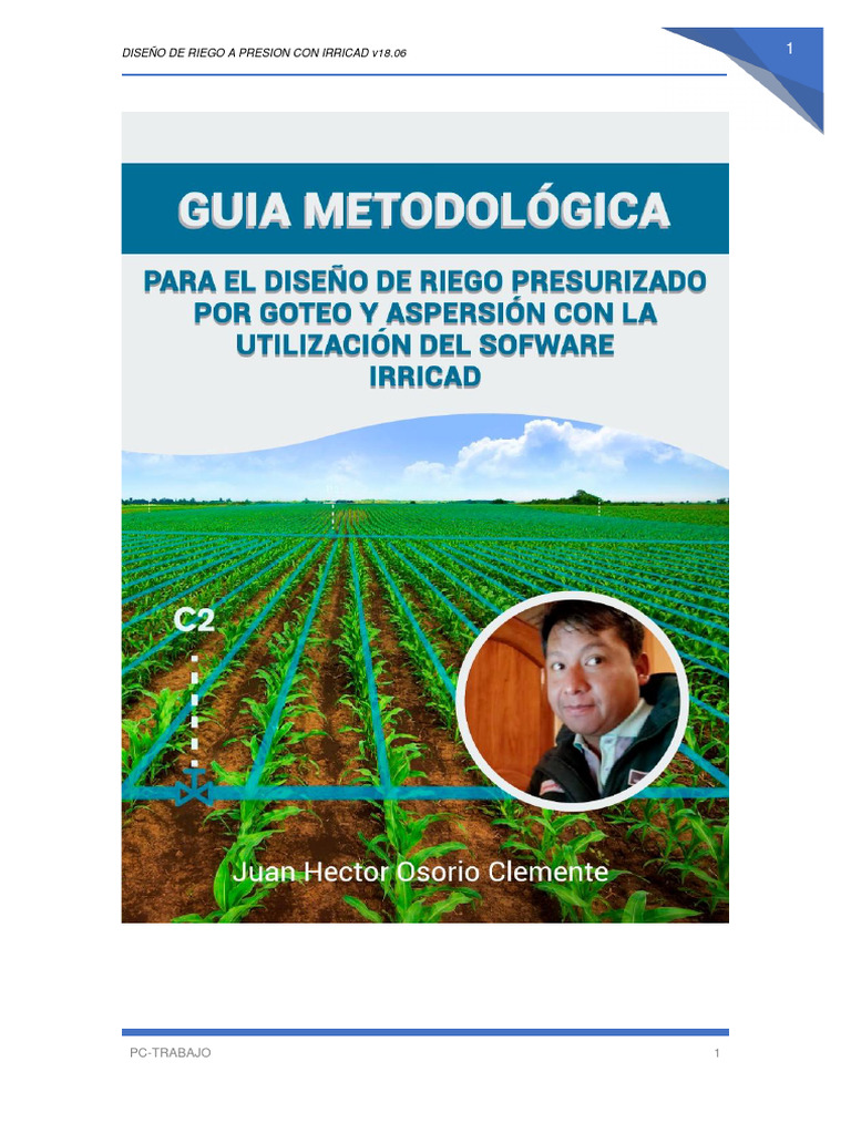 Manual de Irricad 1 Parte | PDF | Riego | Agua