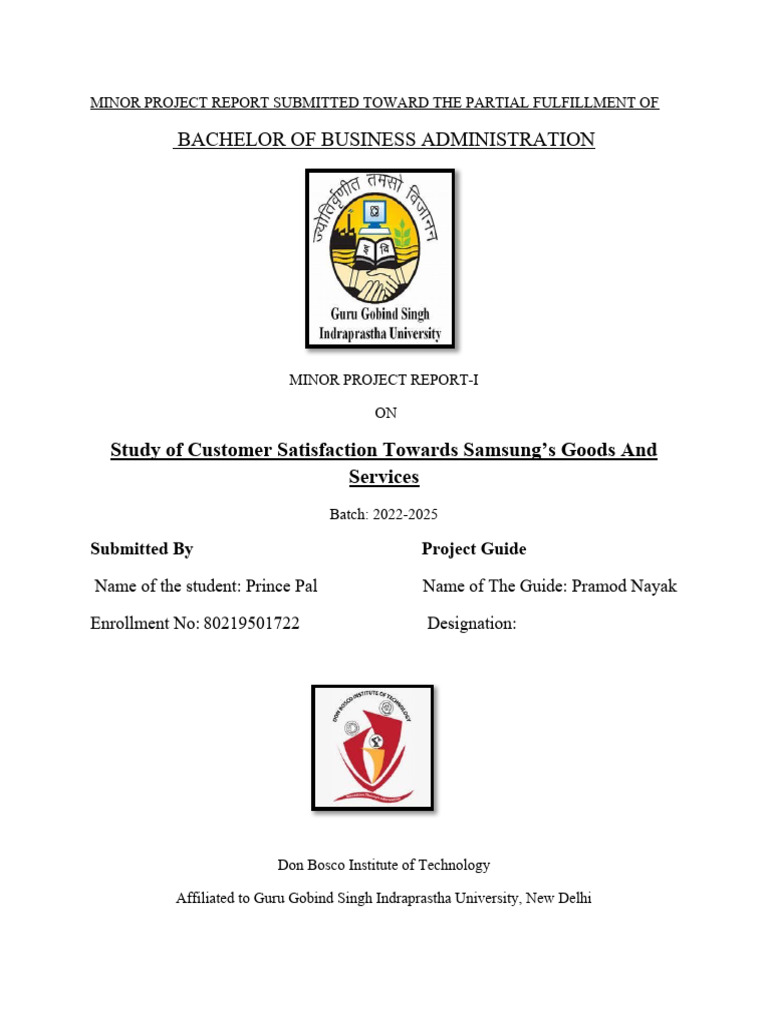 Prince MPR Project 1.0 | PDF | Business