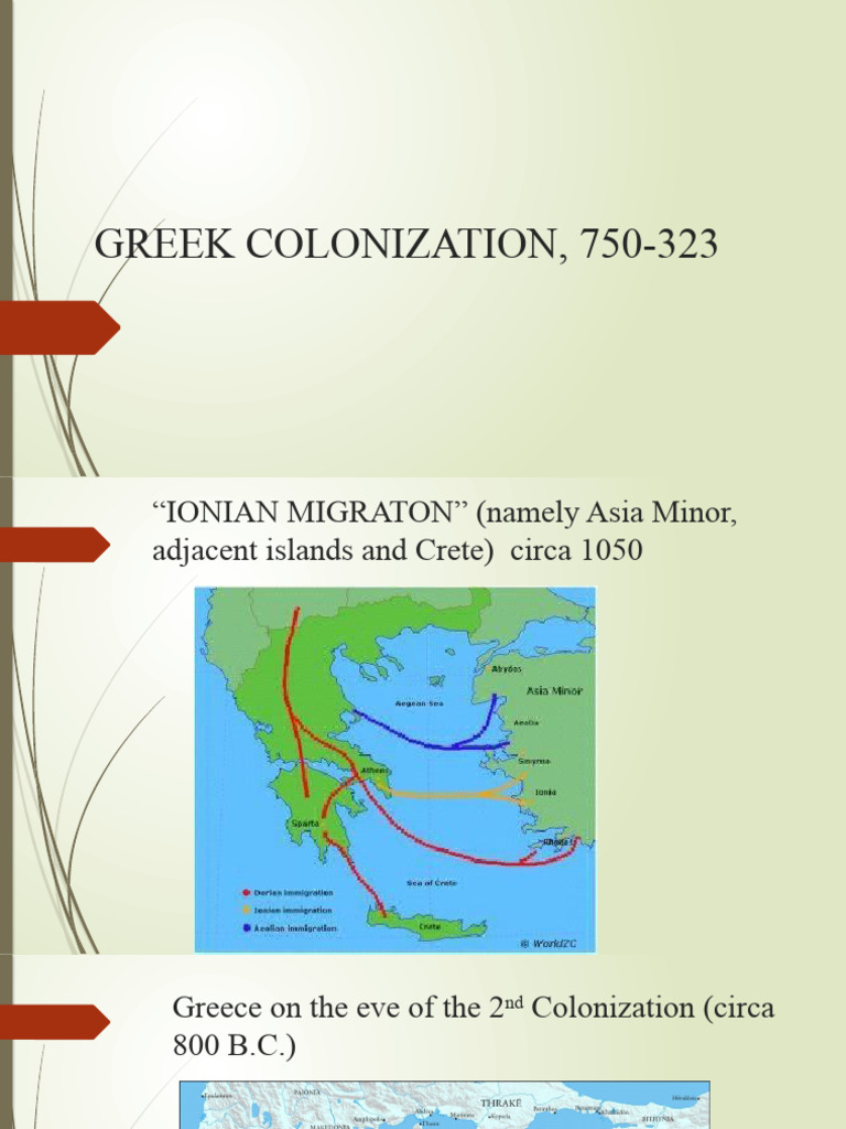 GREEK COLONIZATION-PRESENTATION (Autosaved) | PDF | Greco Roman World ...