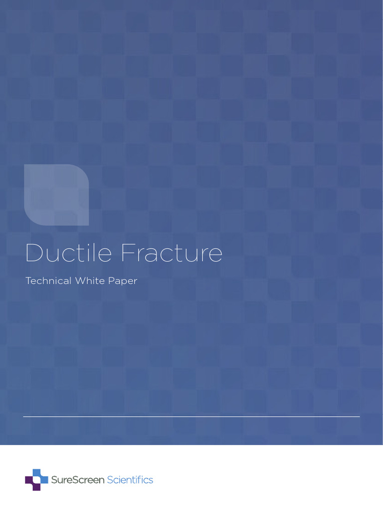 Ductile Fracture Analysis | PDF | Ductility | Fracture