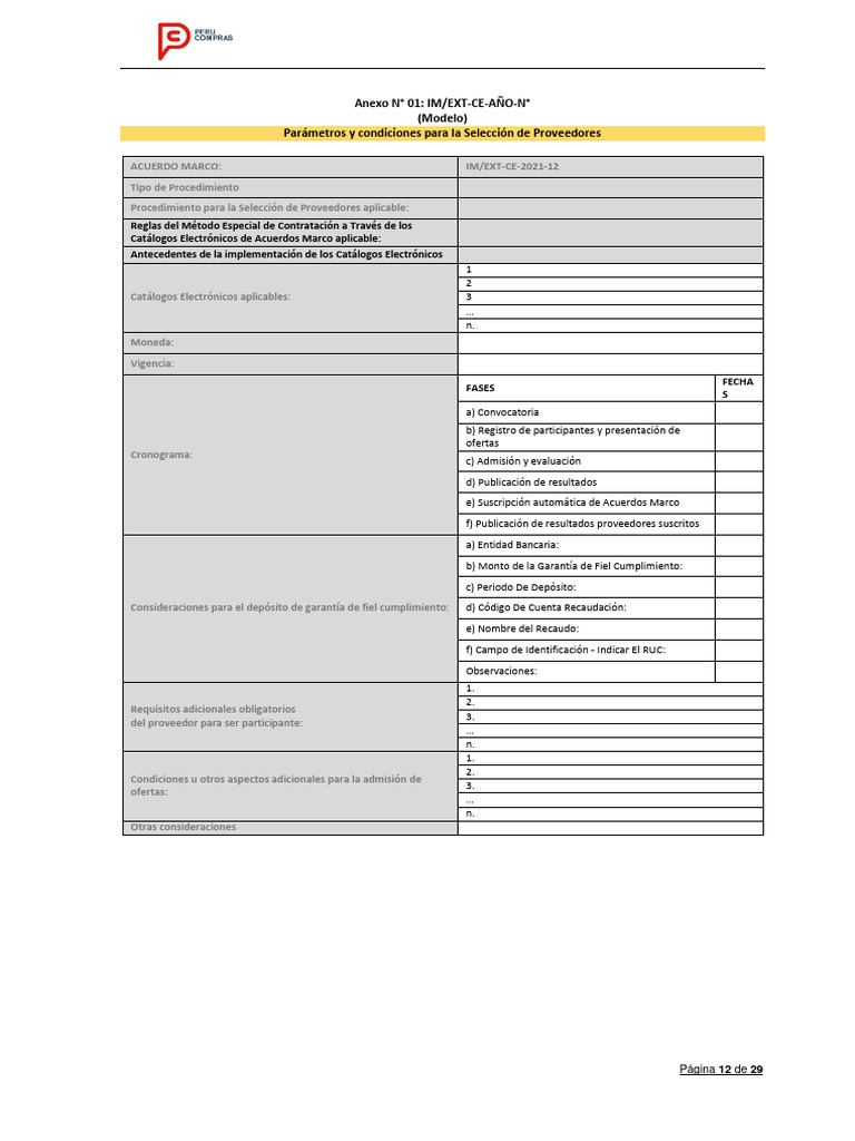 Anexos Peru Compras | PDF | Desviación Estándar | Coeficiente de variación