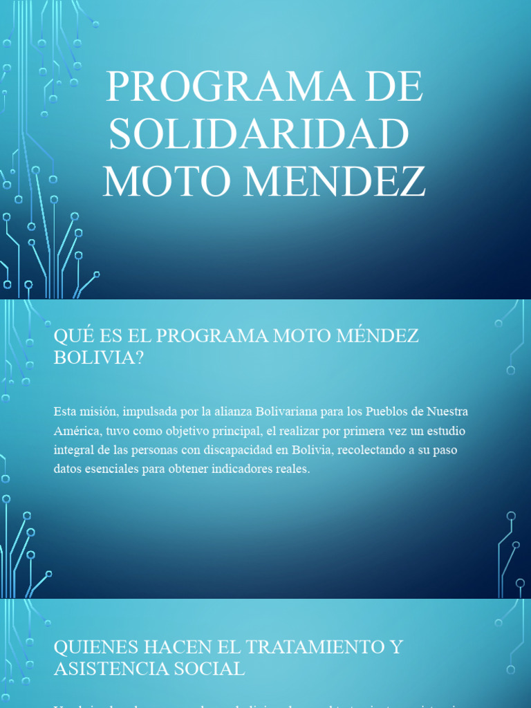 Programa de Solidaridad | PDF