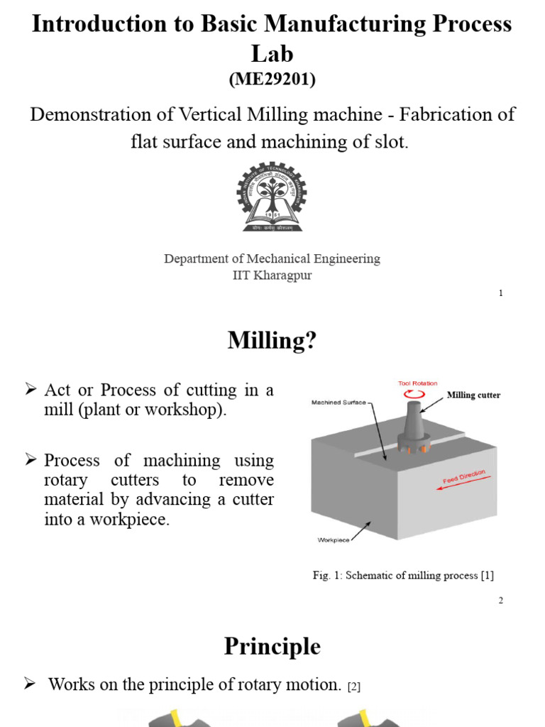 Vertical Milling | PDF