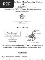 Calculations in Wire EDM | PDF