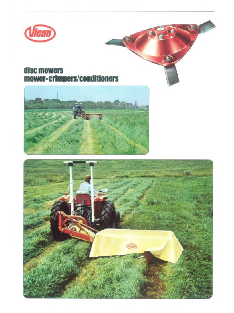 Vicon+Disc+Mowers | PDF