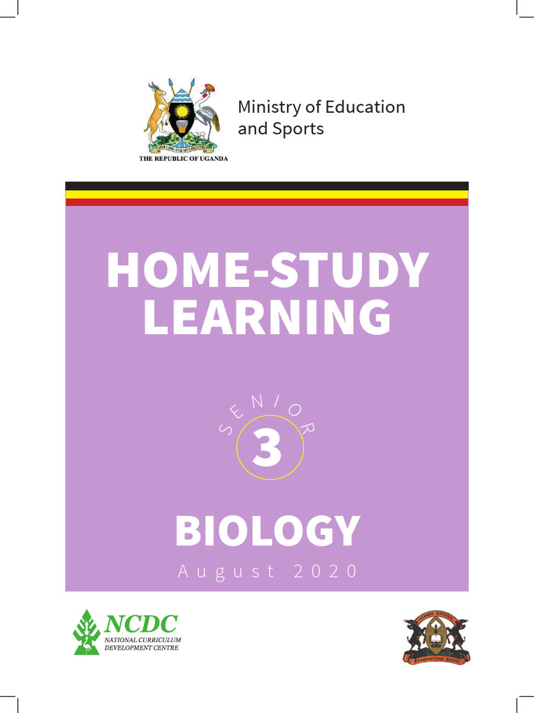 S3 Biology | PDF | Cellular Respiration | Skin
