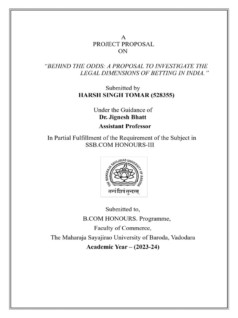 Project Proposal | PDF