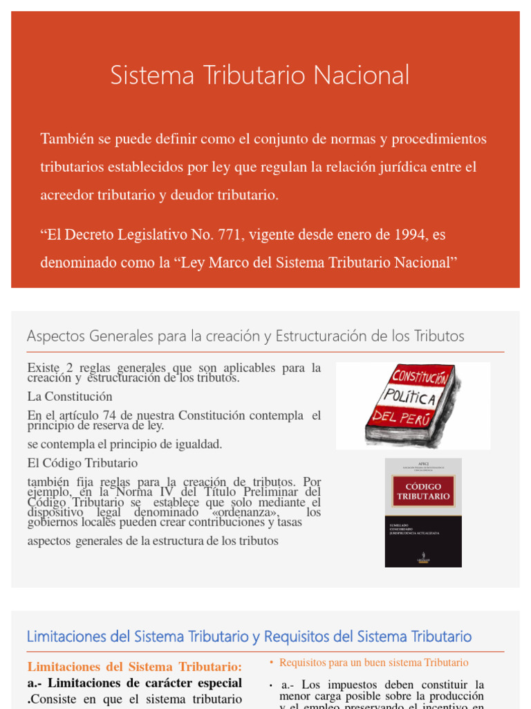 Sistema Tributario | PDF | Impuestos | Economias