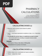 Alligation Methods in Pharmacy Calculations | PDF | Mass Concentration ...