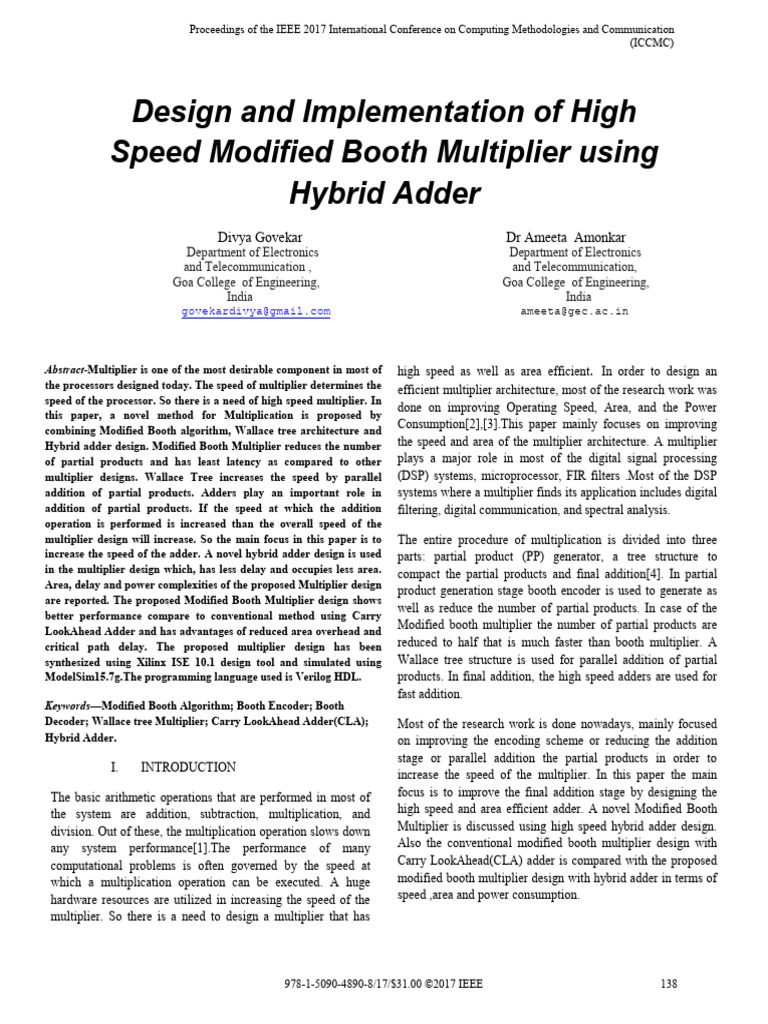 Design and Implementation of High | PDF | Digital Signal Processing ...