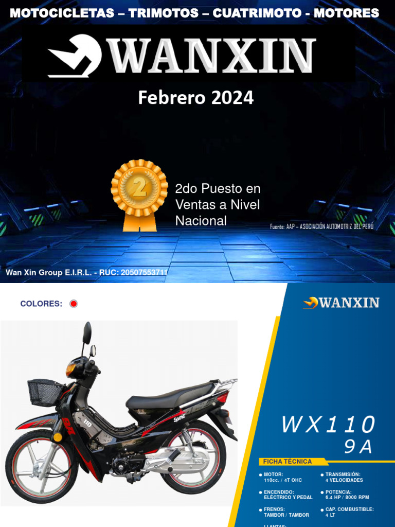 Catalogo Wanxin 2024 Jessica Sin Precio | PDF | Caballo de fuerza ...